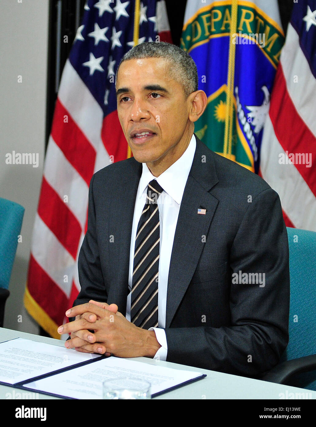Washington DC, USA. 19th March, 2015. United States President Barack ...