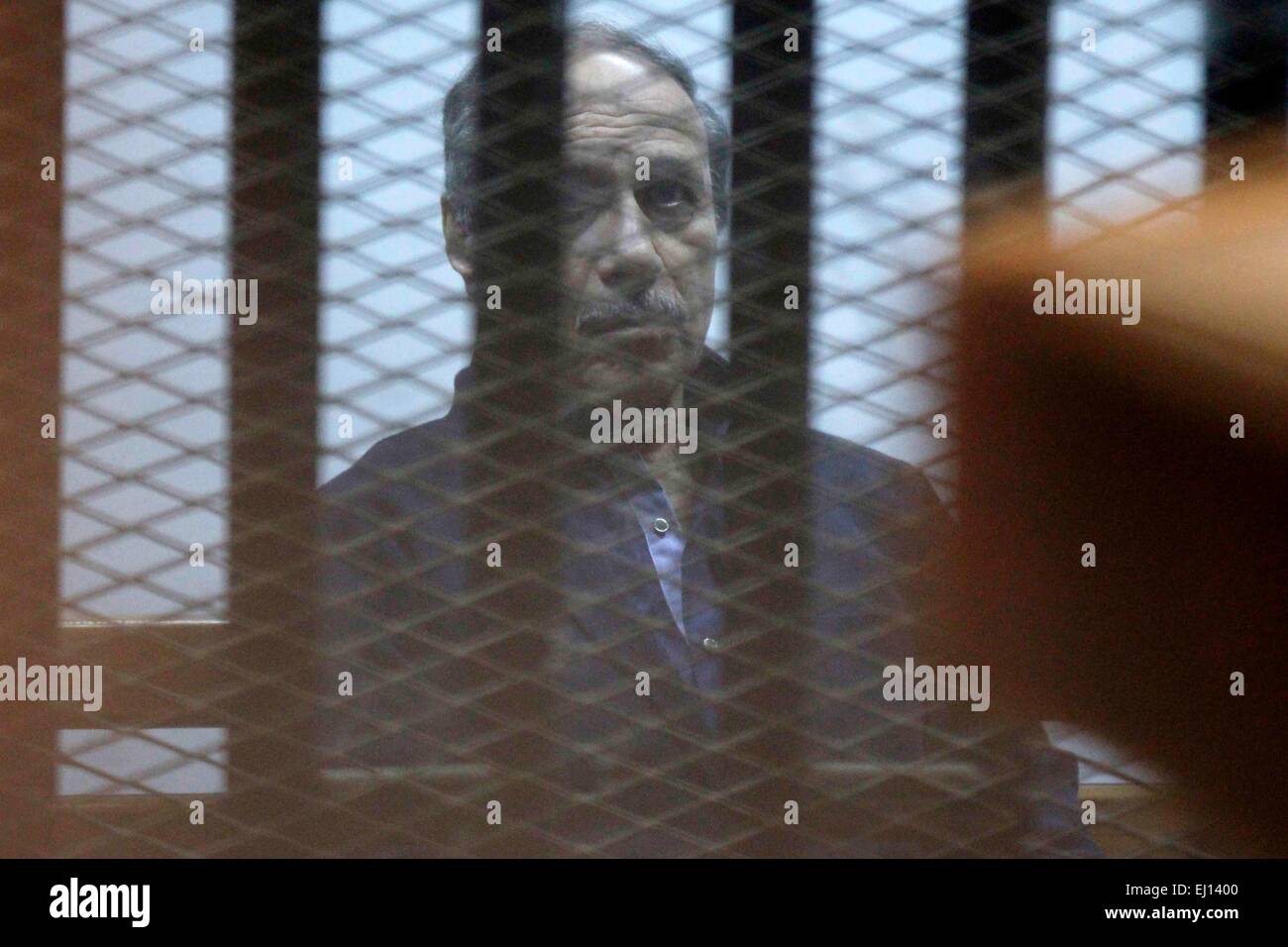 Cairo, Egypt. 19th Mar, 2015. Habib al-Adly, Egypt's former interior ...