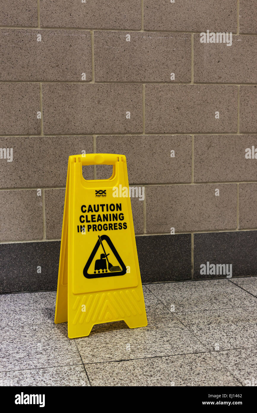 Janitor and sign hi-res stock photography and images - Alamy