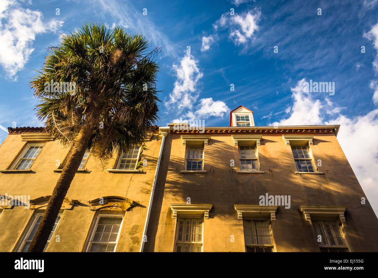 Historic buildings in downtown Charleston, South Carolina Stock Photo ...