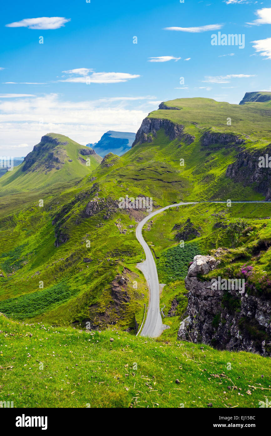The Trotternish Ridge on the Isle of Skye, Scotland Stock Photo - Alamy