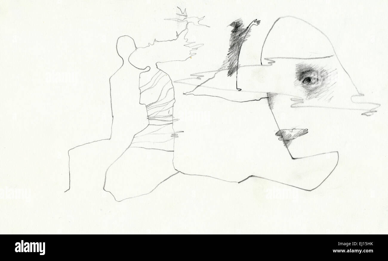 Man made line art hi-res stock photography and images - Alamy