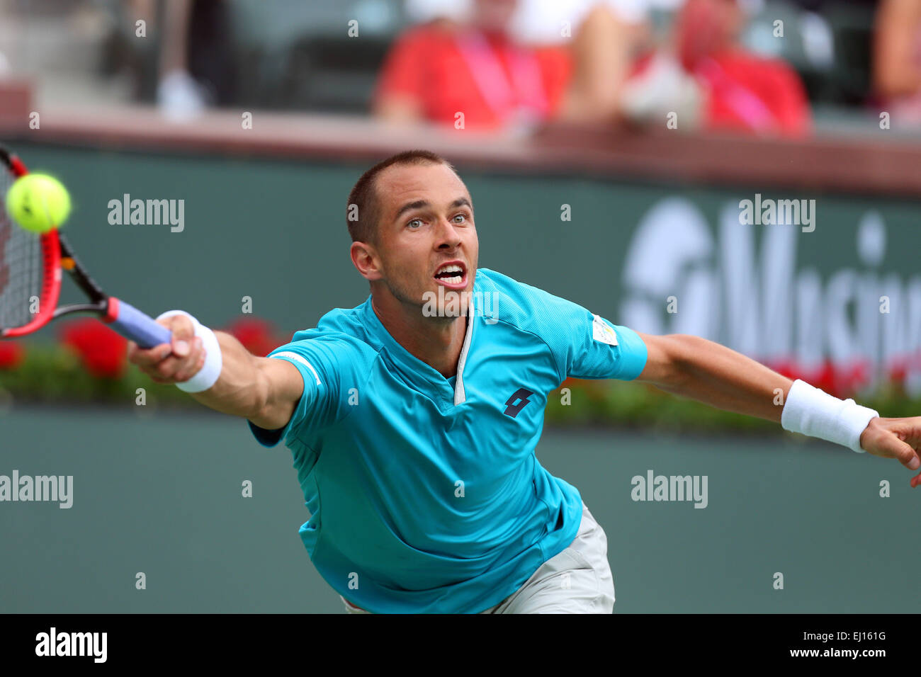 Indian Wells, California, USA. 18th Mar, 2015. Lukas Rosol of Czech ...