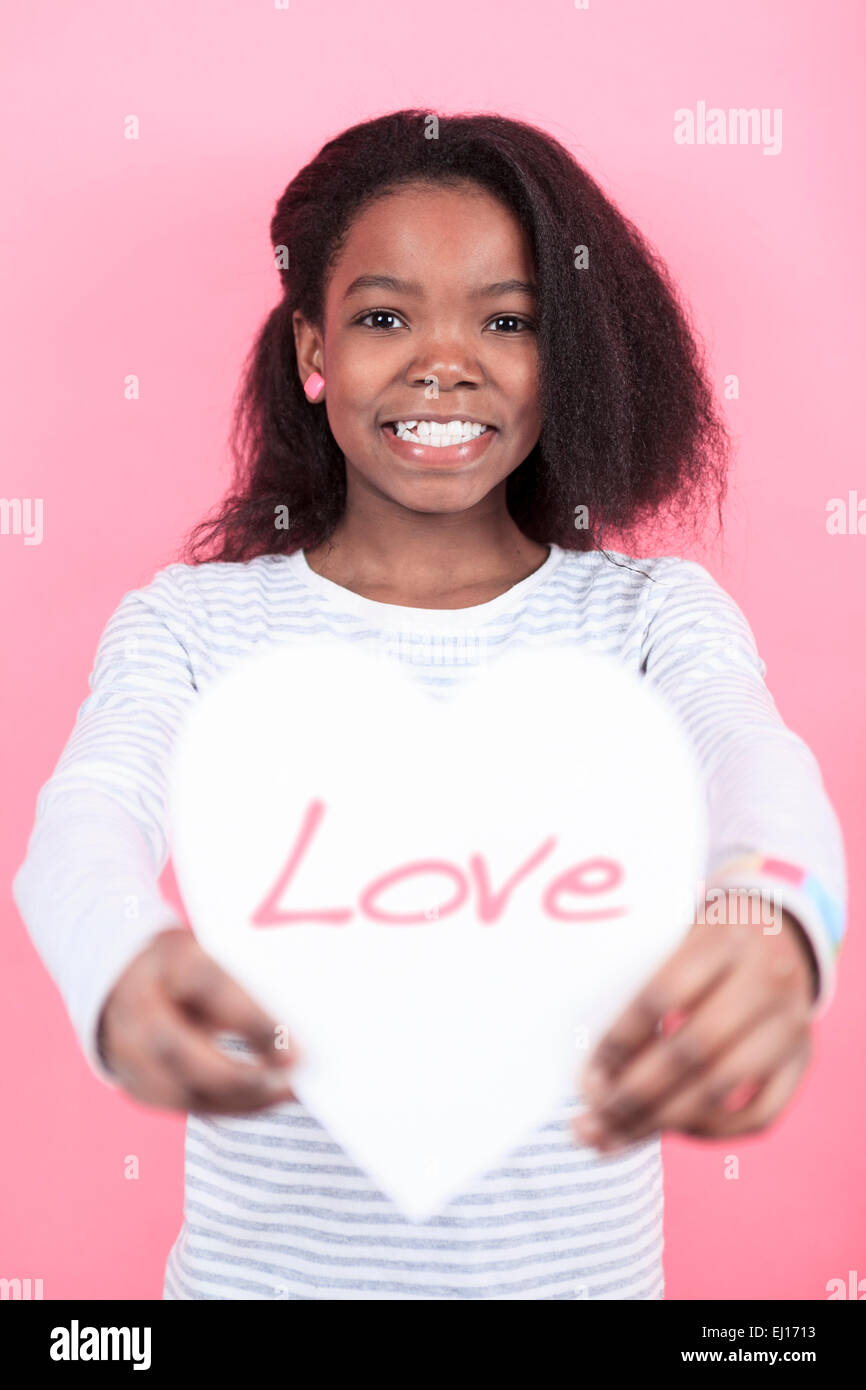 Portrait of a young columbian little girl Stock Photo - Alamy
