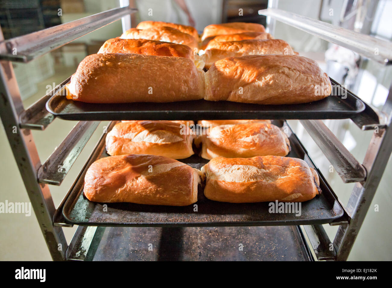 Working process baking chocolate cake hi-res stock photography and ...