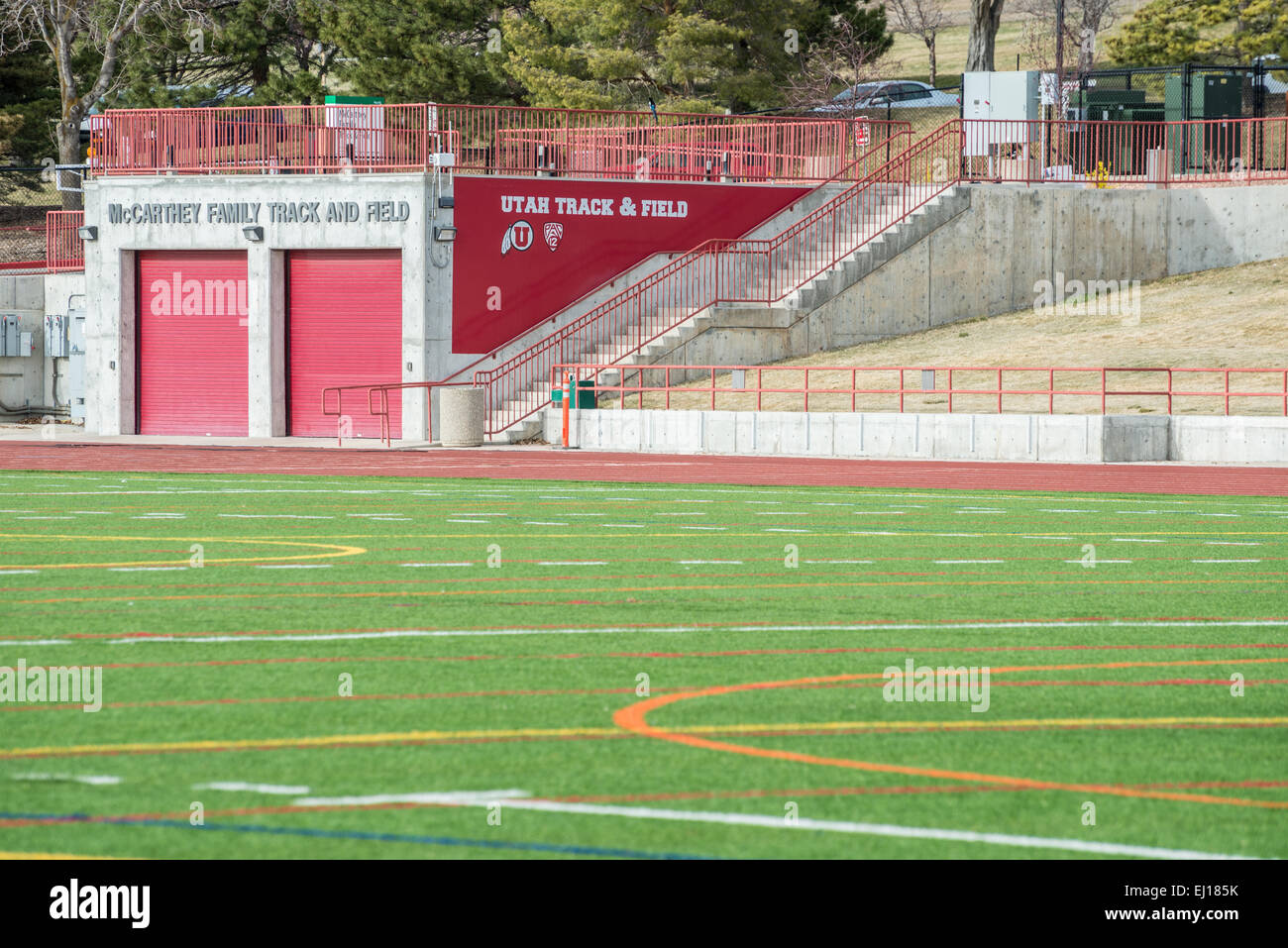 University of Utah outdoor Track and Field Stock Photo - Alamy