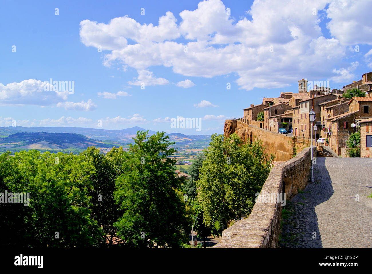 House a hill in town hi-res stock photography and images - Alamy