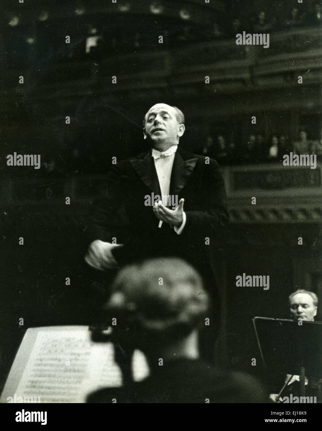EUGENE ORMANDY (1899-1985) Hungarian conductor about 1970 Stock Photo ...
