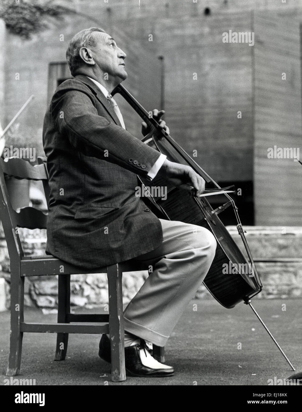 GREGOR PIATIGORSKY (1903-1976) Russian-American cellist about 1949 ...