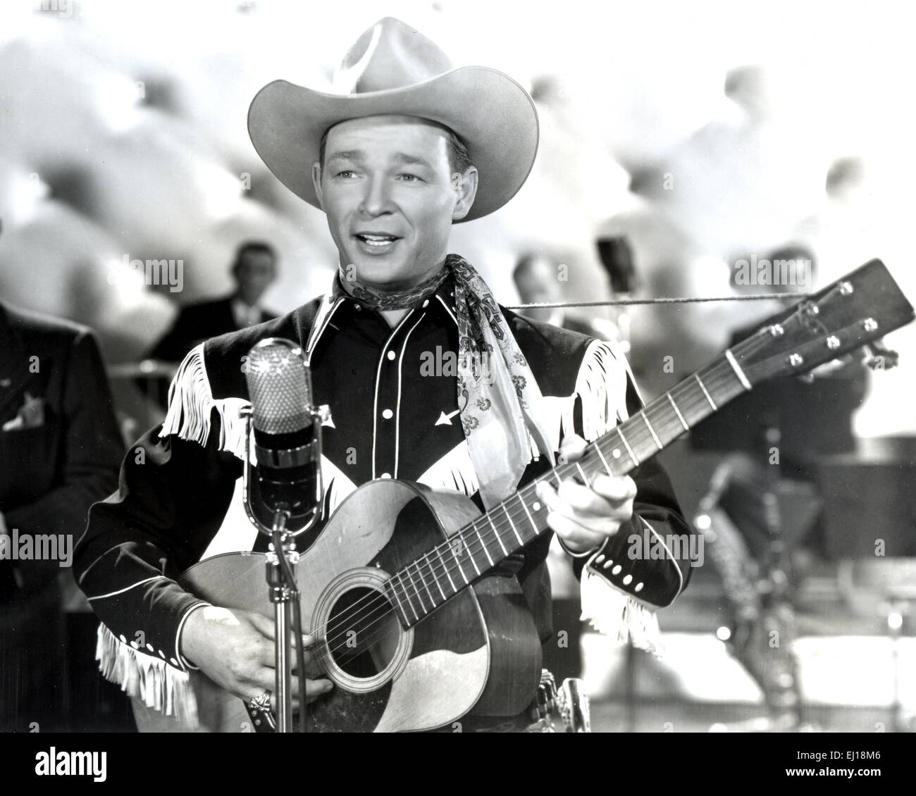 ROY ROGERS (1911-1998) US singer and cowboy actor about 1950 Stock ...