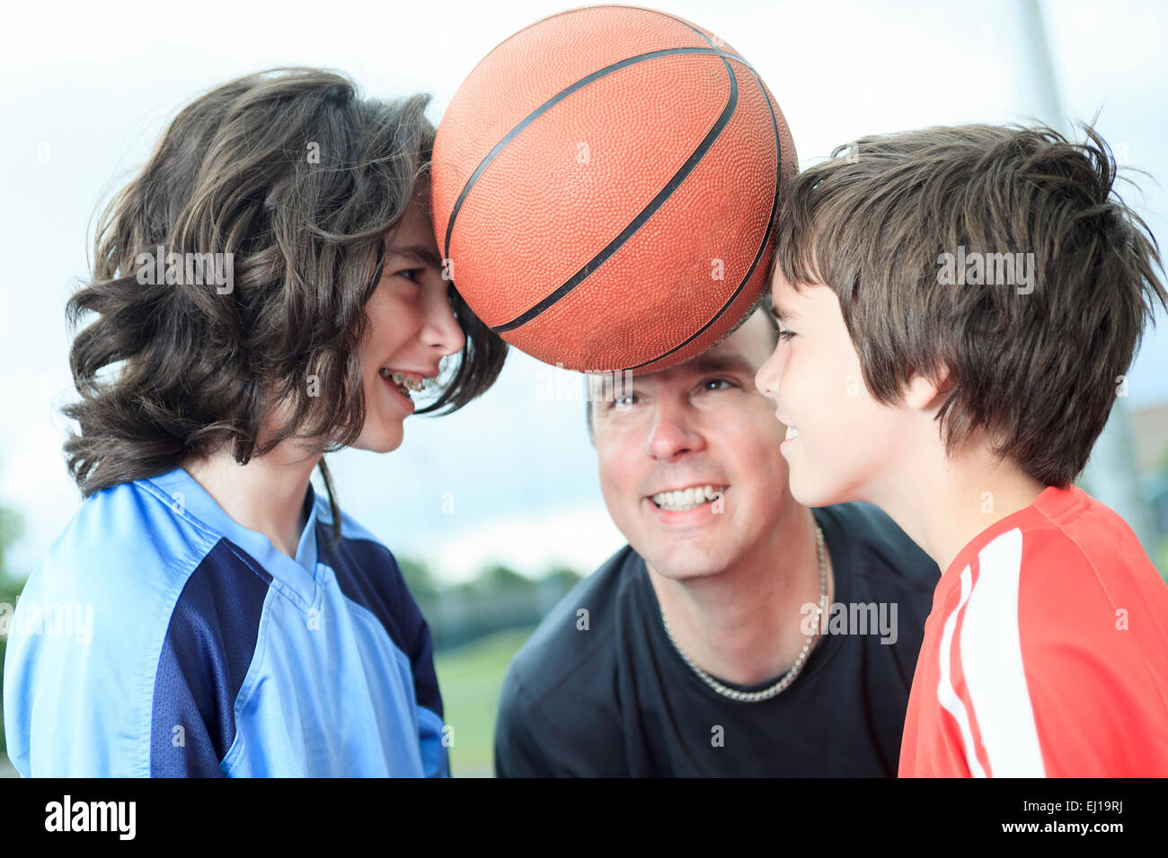 Basketball who having fun Stock Photo - Alamy