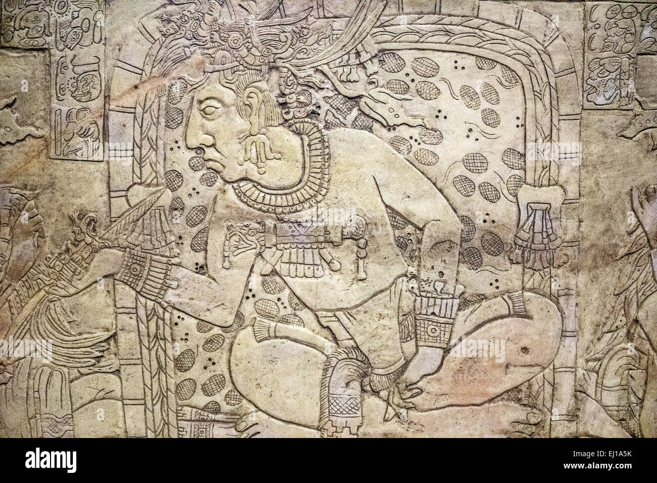 Pakal tomb in museum palenque hi-res stock photography and images - Alamy