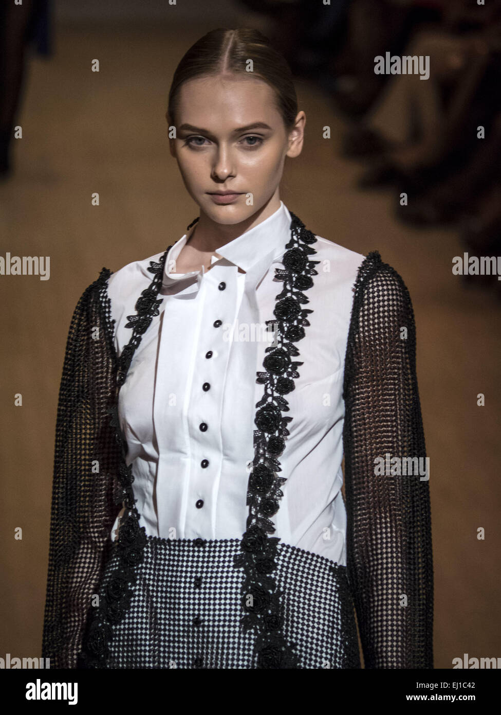 The model shows a new collection of Whatever clothing brand the 36th ...