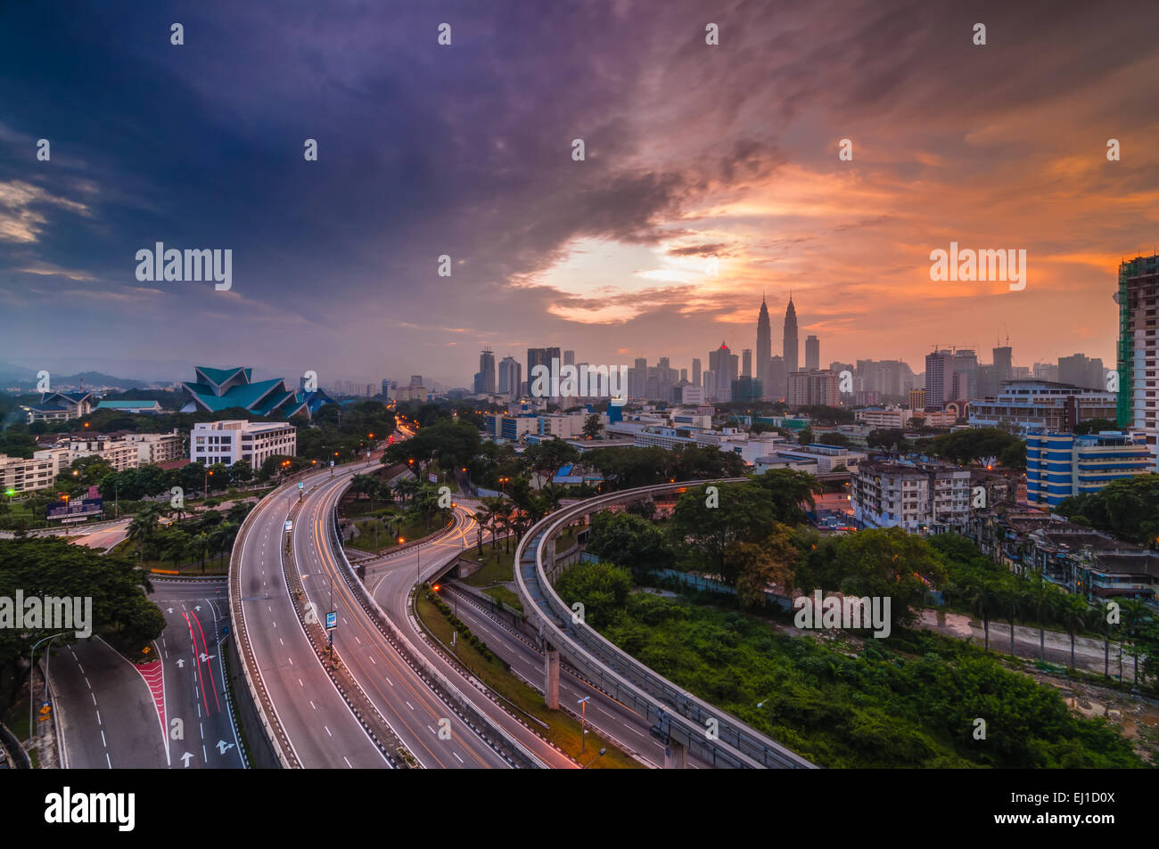 Malaysia scene from top hi-res stock photography and images - Alamy