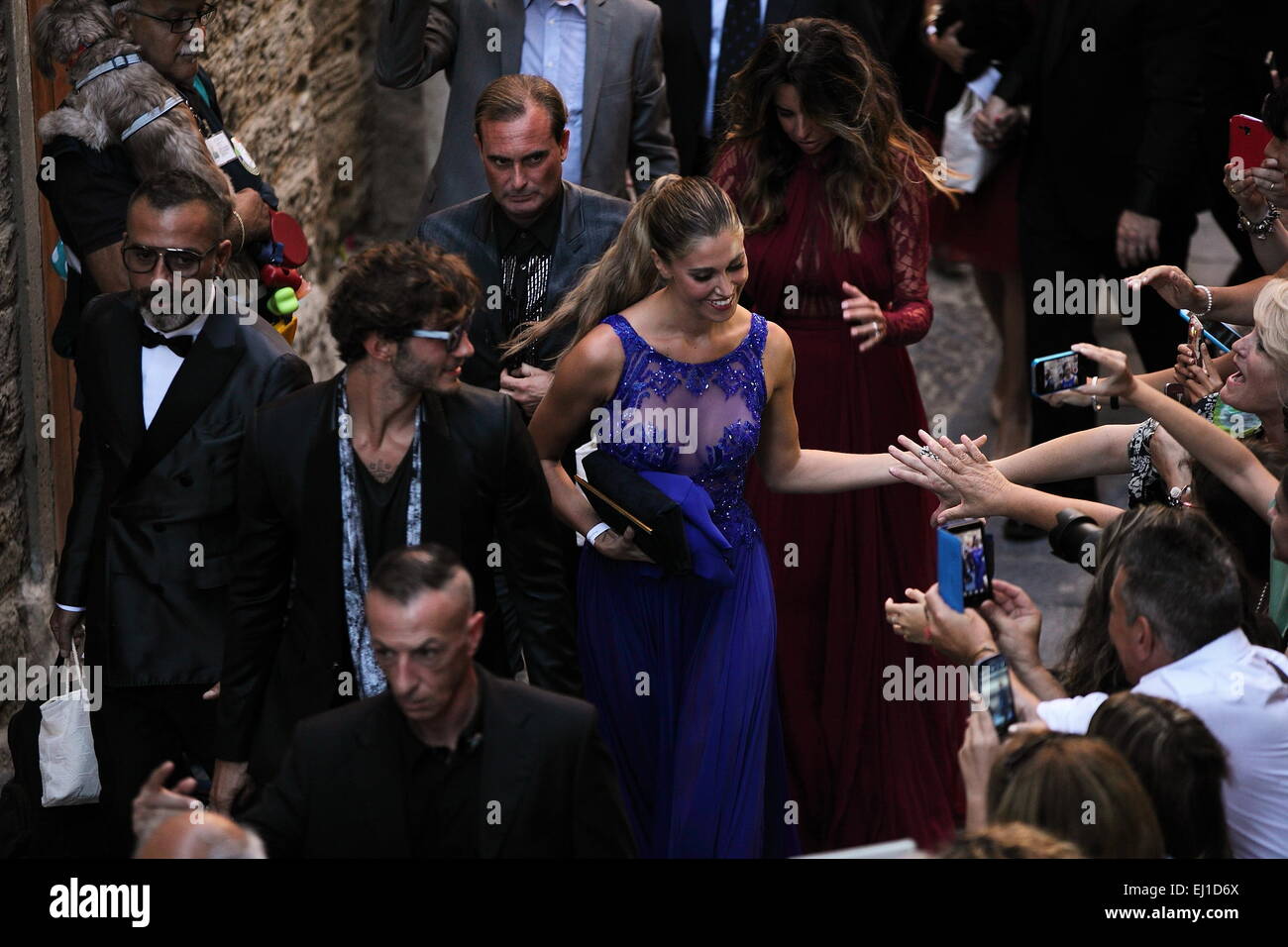 Elisabetta Canalis wedding as she marries surgeon Brian Perri in ...