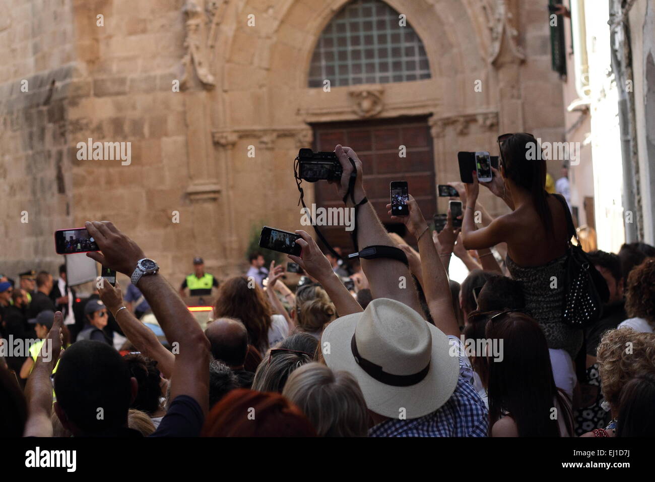 Elisabetta Canalis wedding as she marries surgeon Brian Perri in ...