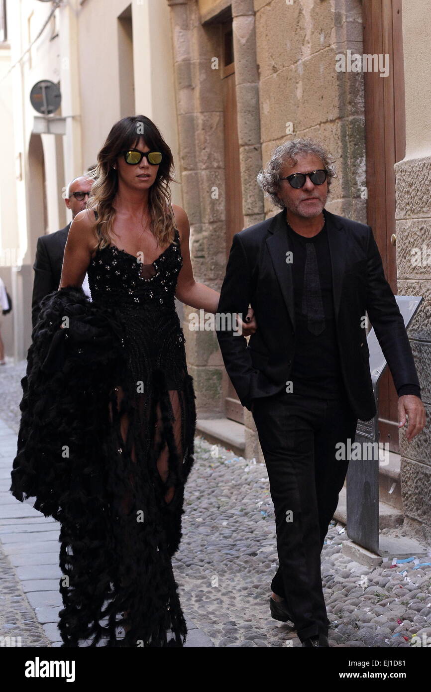 Elisabetta Canalis wedding as she marries surgeon Brian Perri in ...