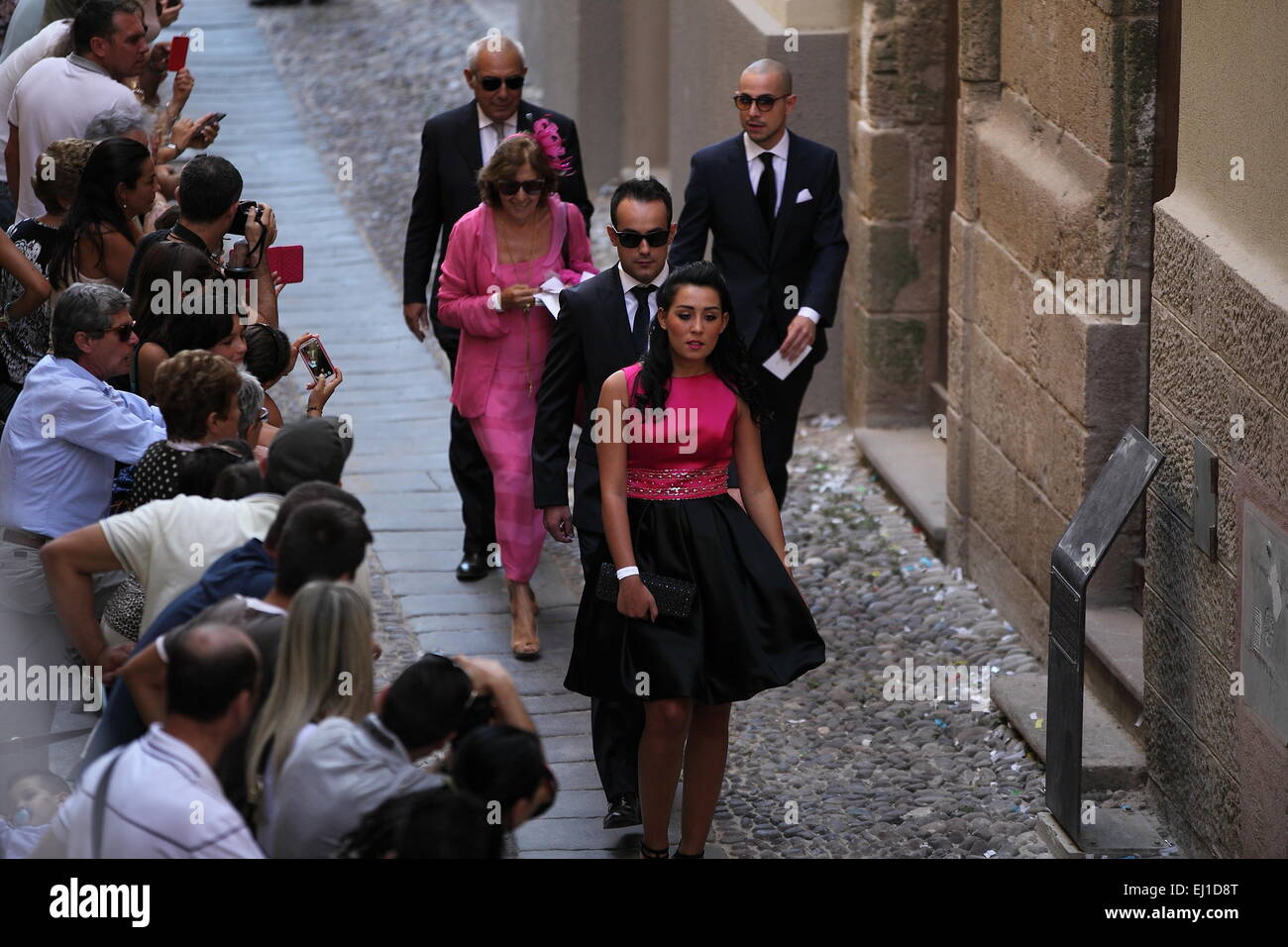 Elisabetta Canalis wedding as she marries surgeon Brian Perri in ...