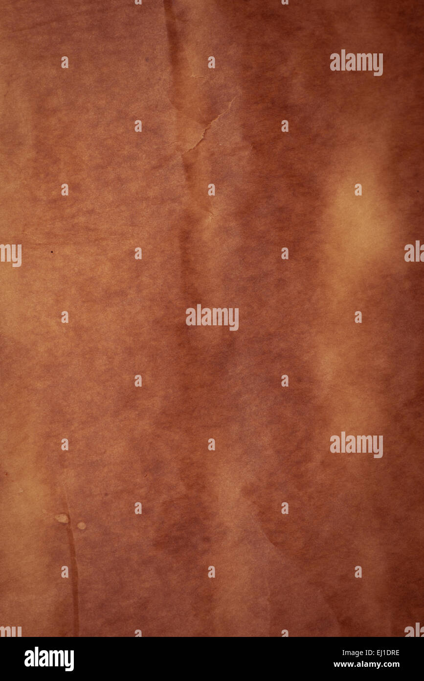 Closeup detail of old brown paper texture Stock Photo - Alamy