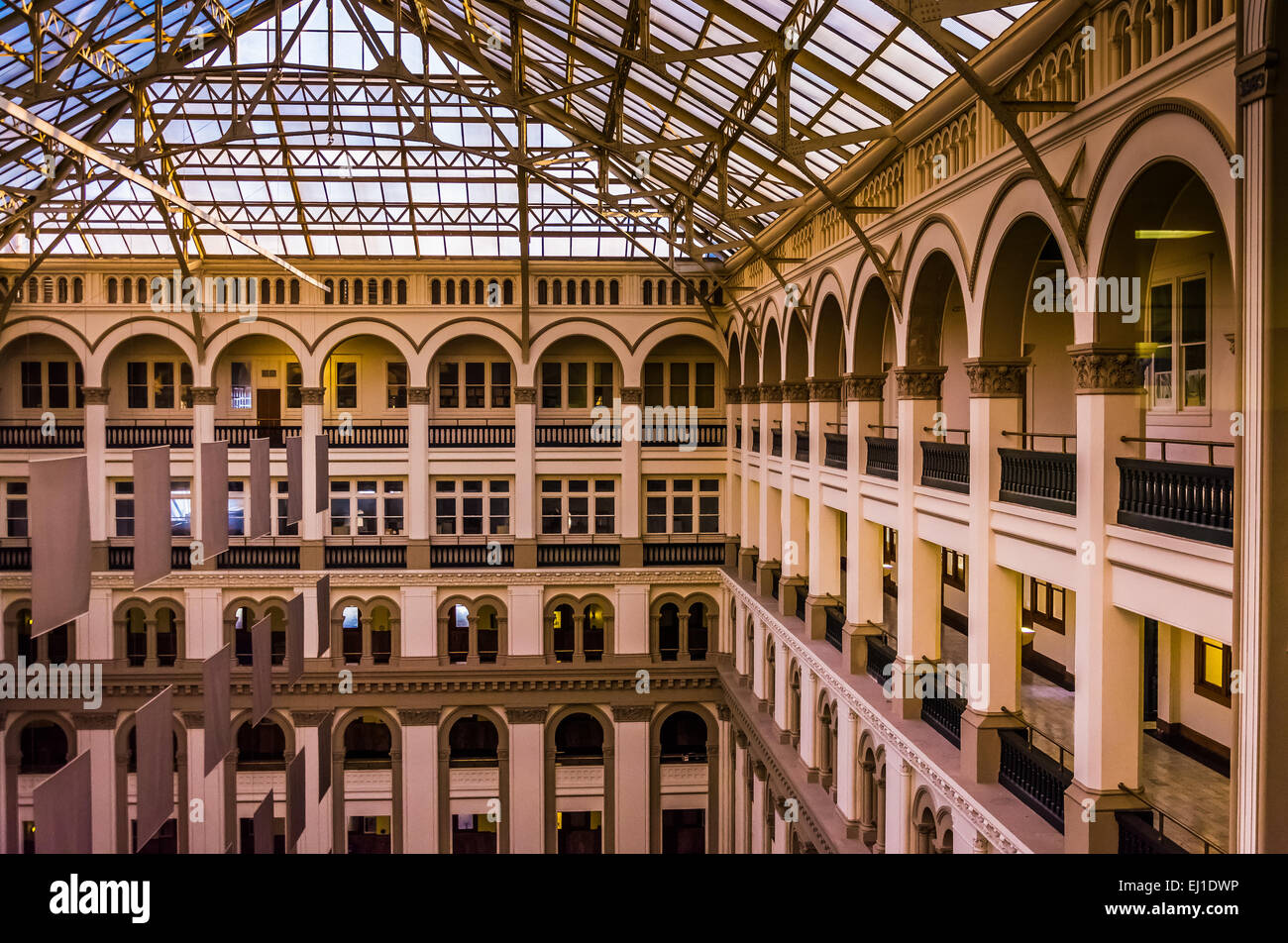Office interior top view architectural hi-res stock photography and ...