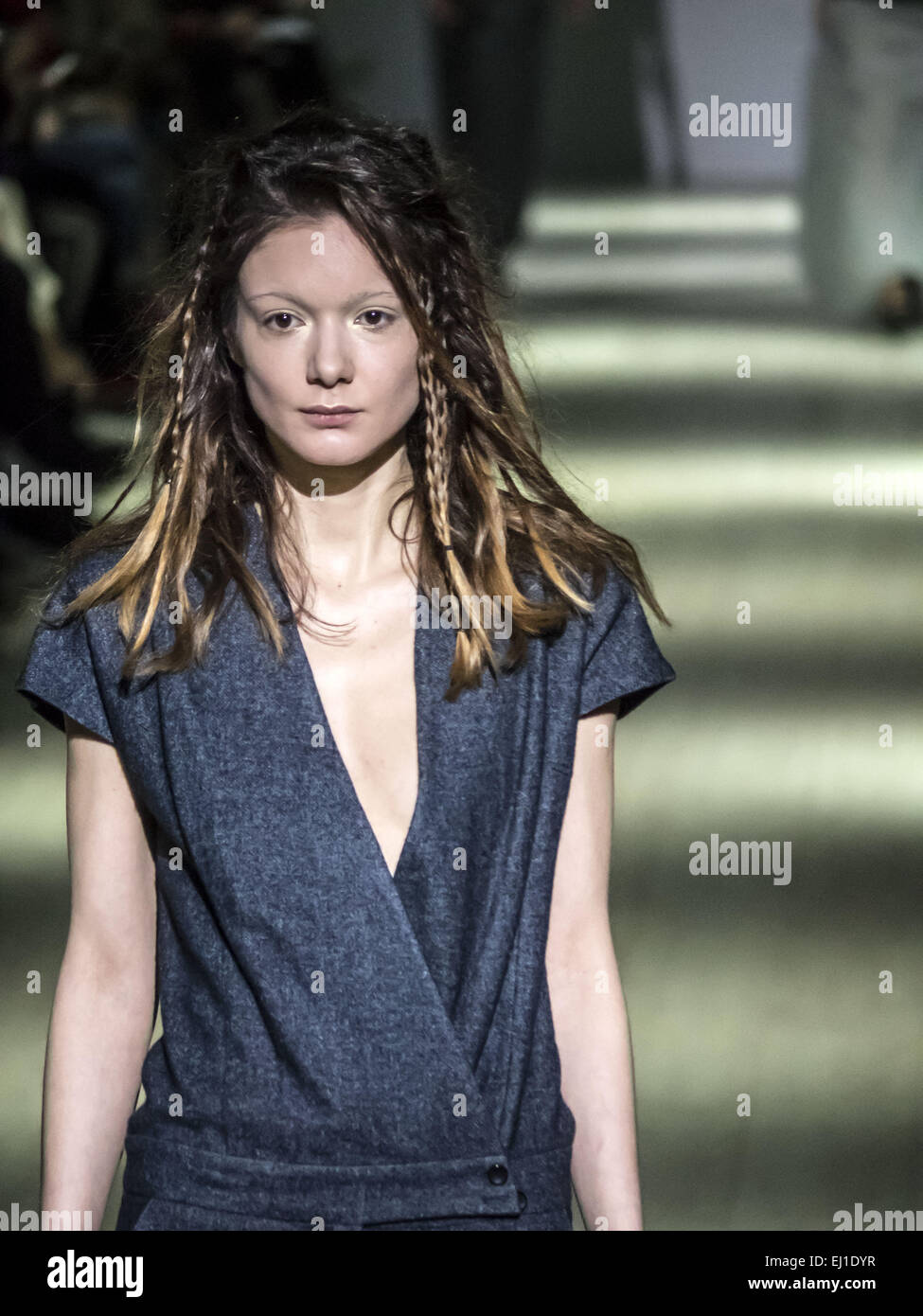 The model shows a new collection of Bevza clothing brand the 36th ...