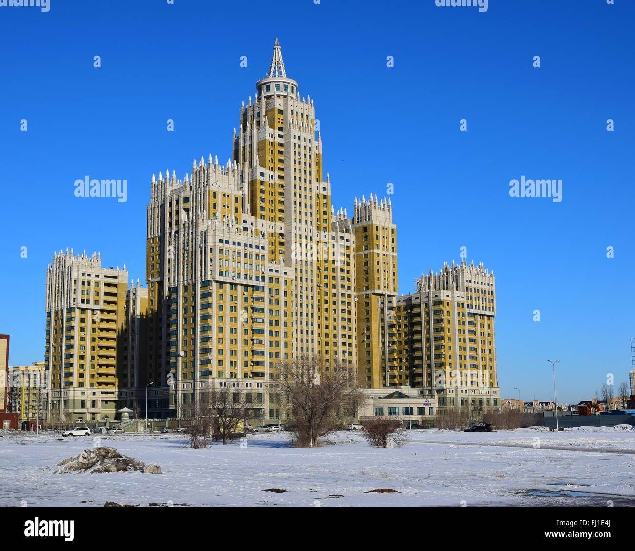 Astana, capital of Kazakhstan, Central Asia - architecture Stock Photo ...