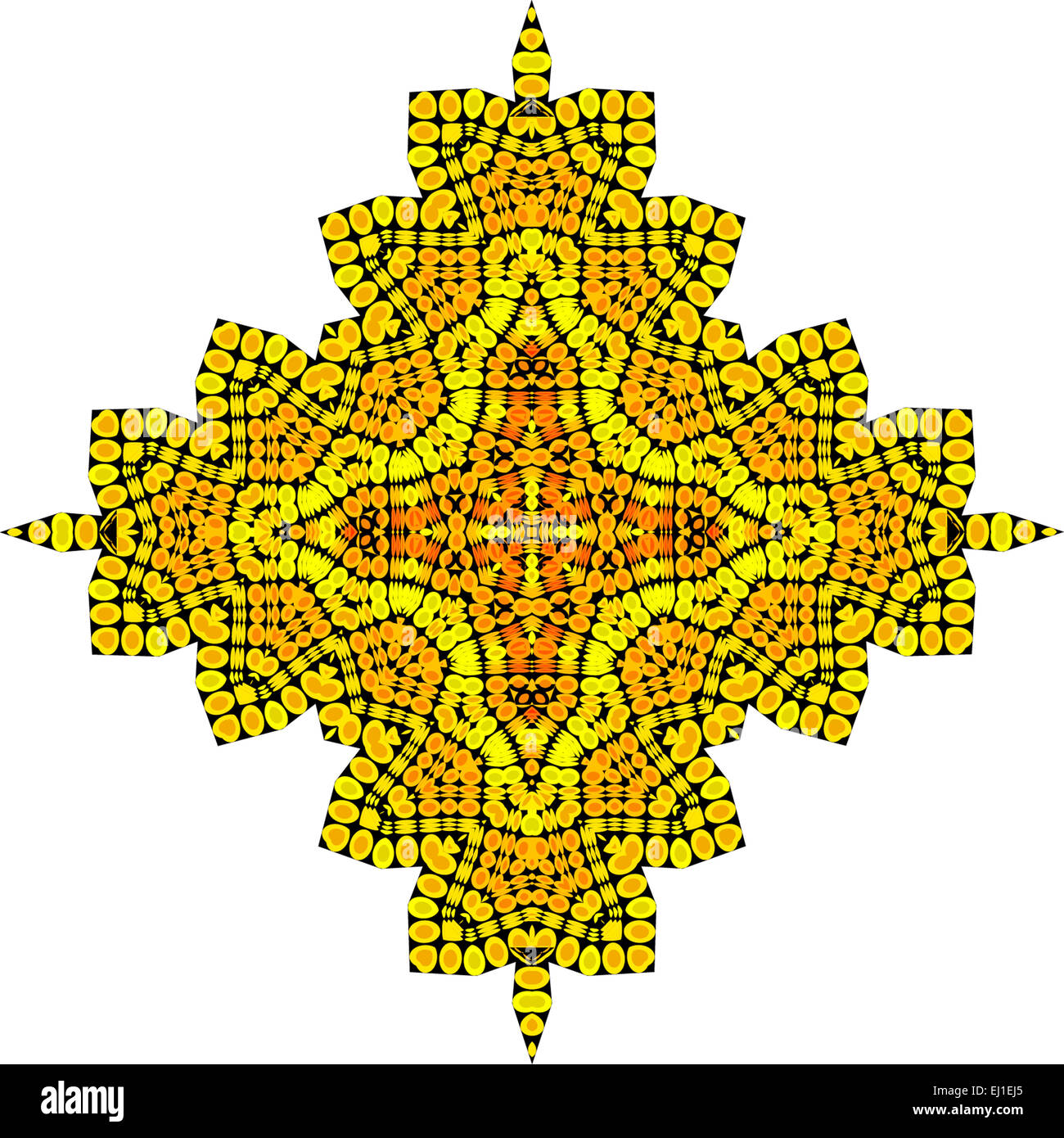 A Lavishly Designed Mandala Stock Photo - Alamy