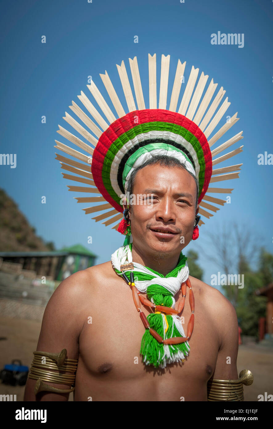 Sumi's Naga tribe's men Stock Photo - Alamy