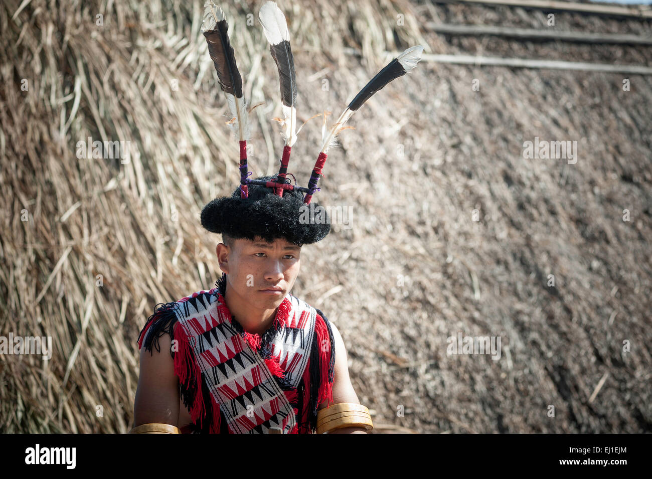 Rengma Naga tribe's man Stock Photo - Alamy