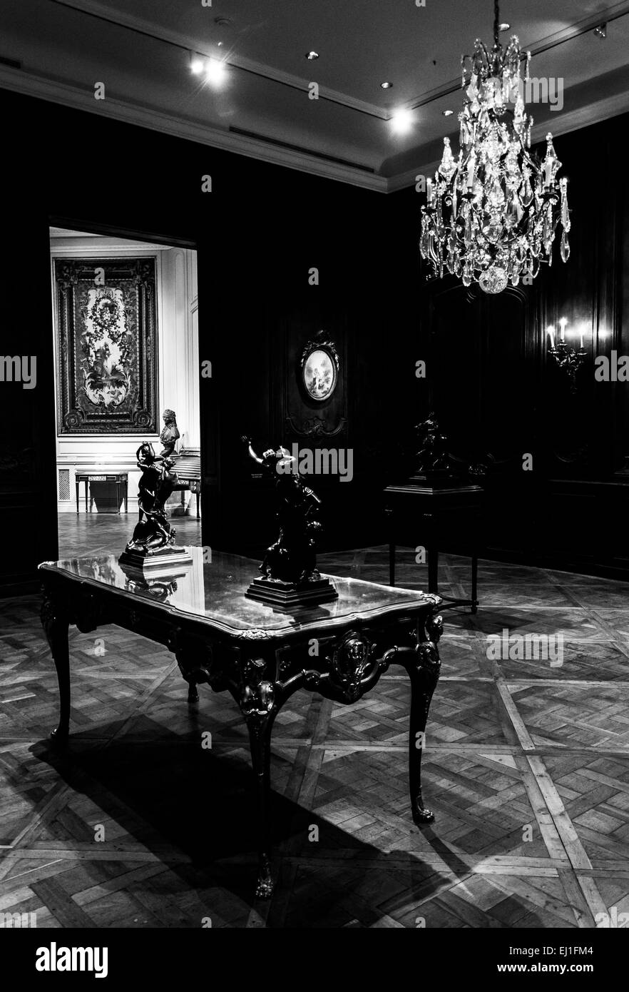 Washington dc national gallery art Black and White Stock Photos ...