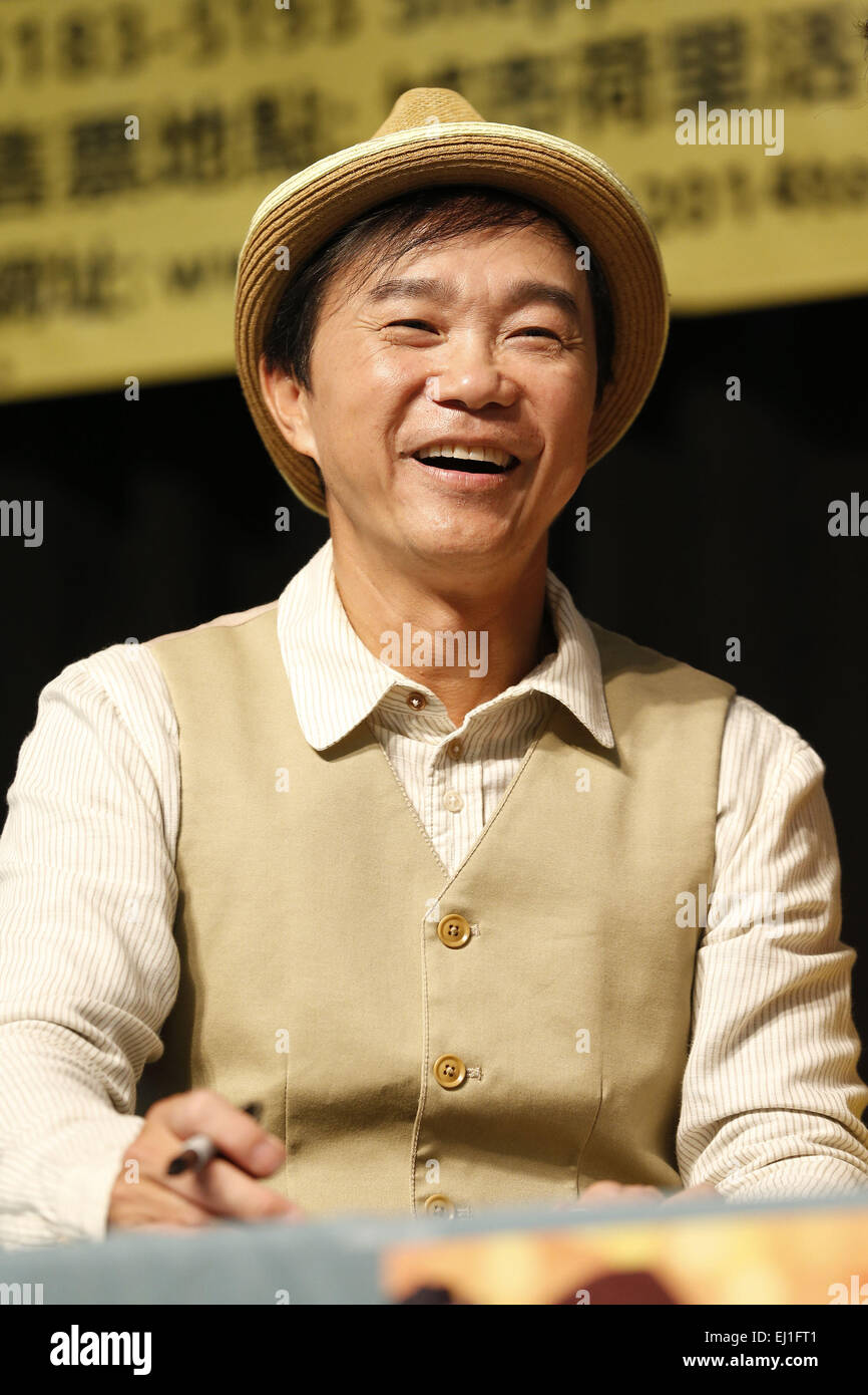 Hong Kong English pop and Cantopop singer Albert Au press conference in ...