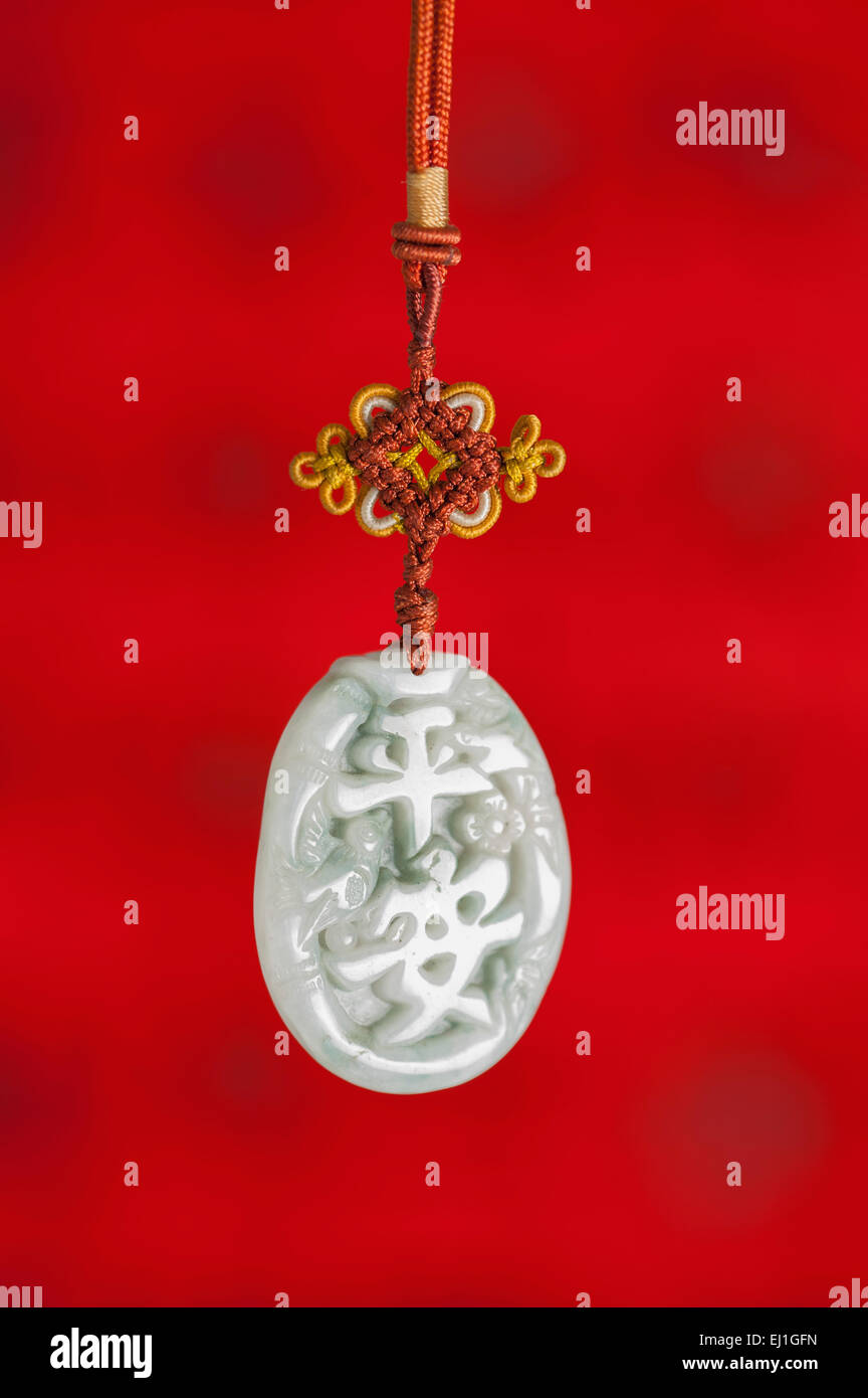 Chinese Knotting, Jade Stock Photo - Alamy