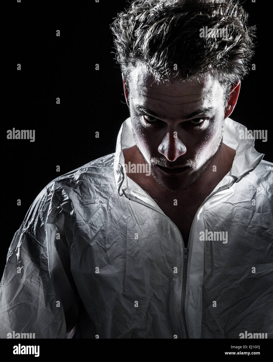 Scary looking black man hi-res stock photography and images - Alamy