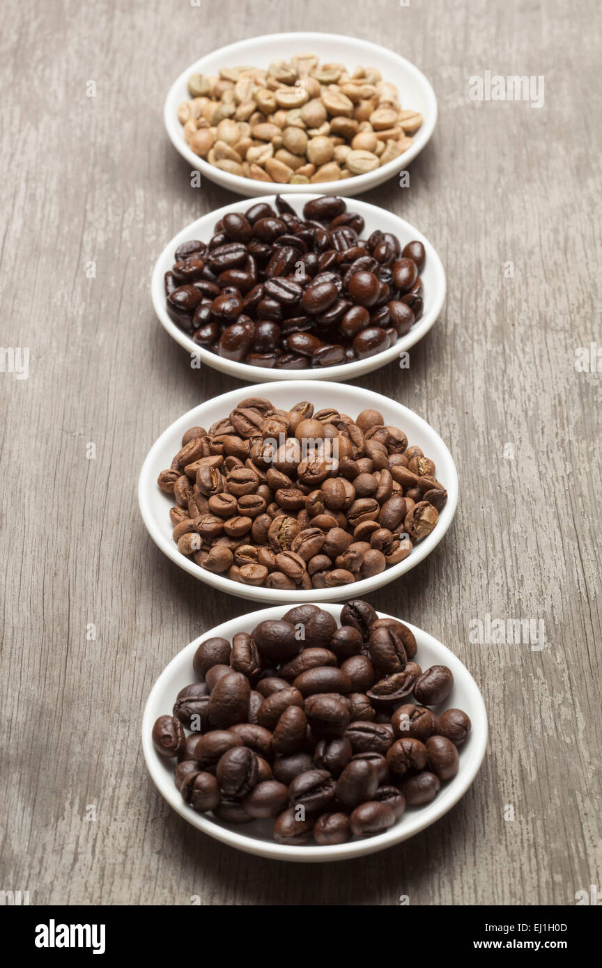 Row full coffee hi-res stock photography and images - Alamy