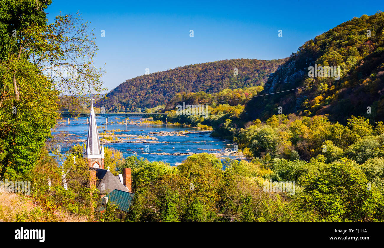 Jefferson rock harpers ferry hi-res stock photography and images - Alamy