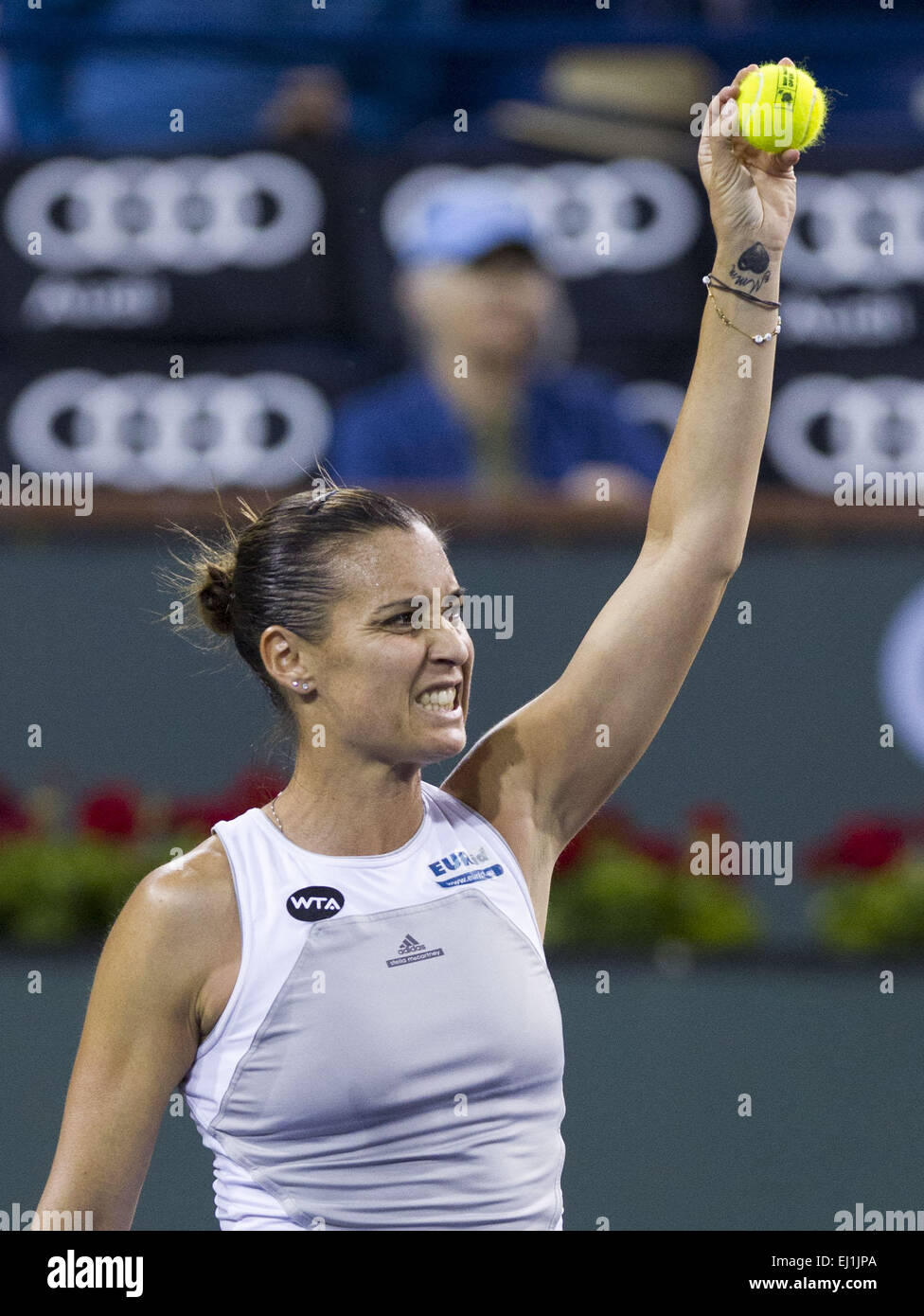 Los Angeles, California, USA. 19th Mar, 2015. Flavia Pennetta, of Italy ...