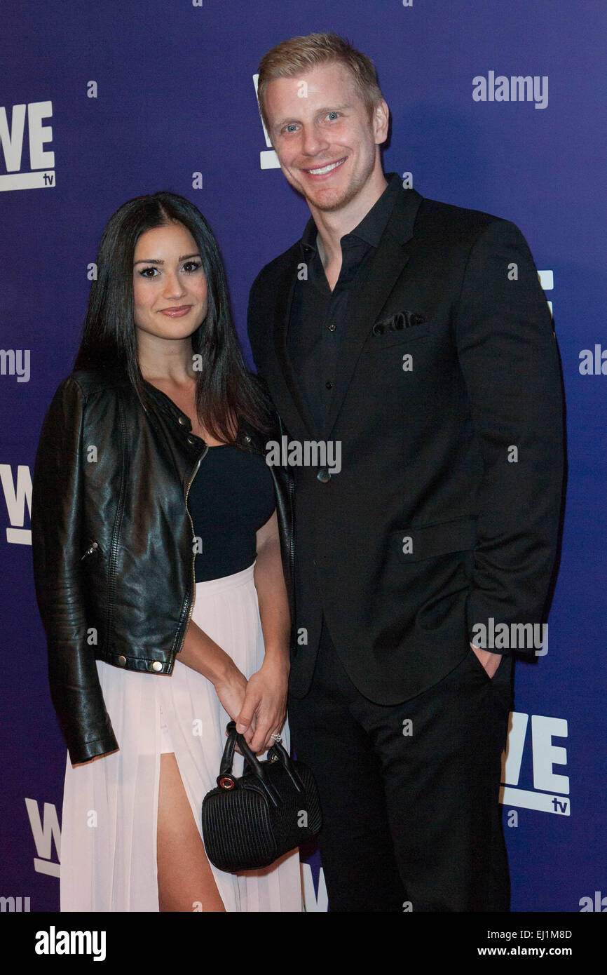 Los Angeles, California, USA. 19th Mar, 2015. Sean Lowe and Catherine ...