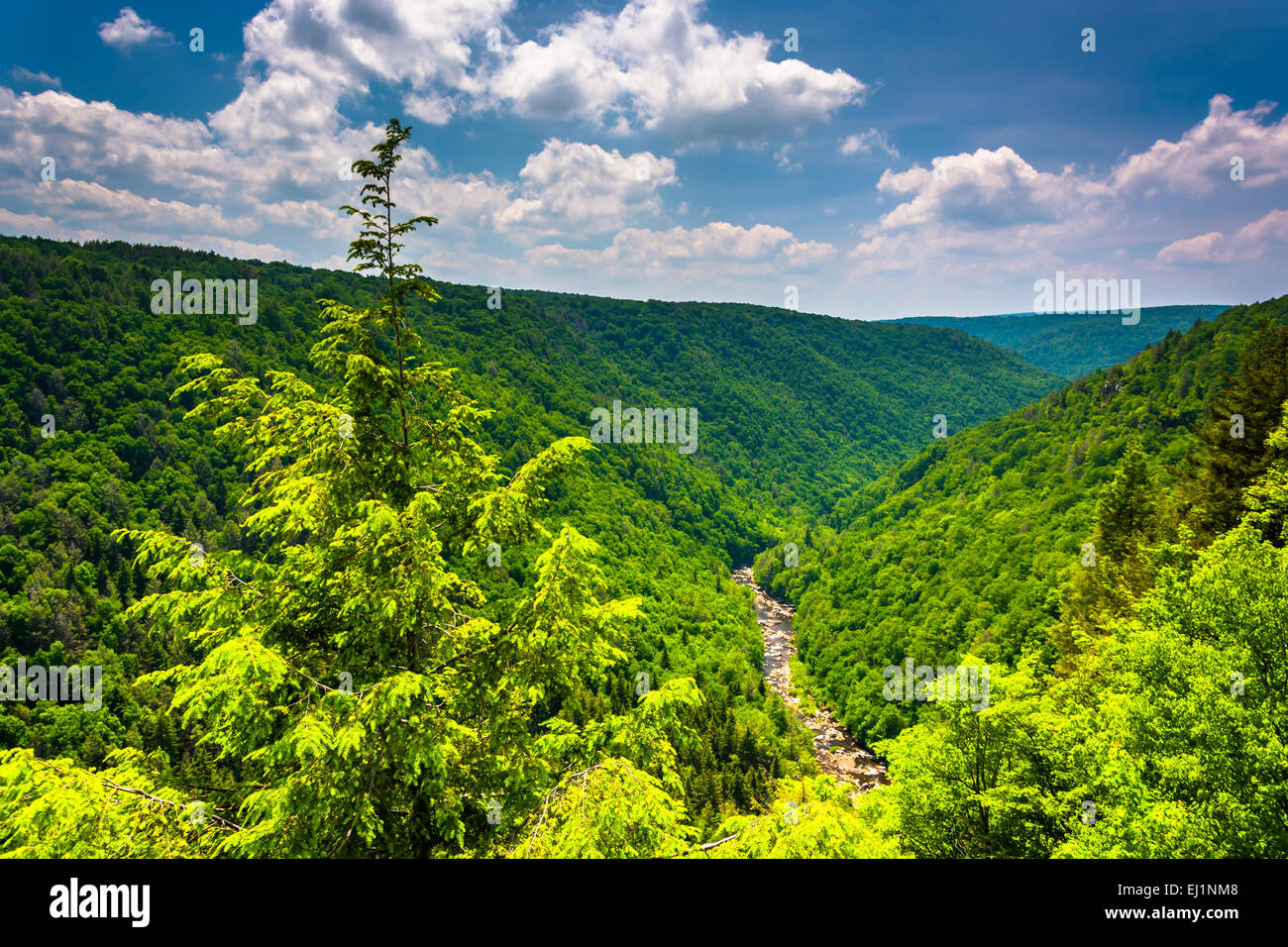 West virginia mountains hi-res stock photography and images - Alamy