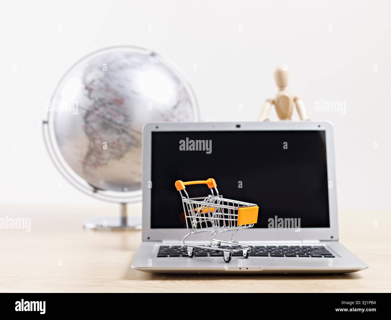 online shopping and global shipping Stock Photo - Alamy