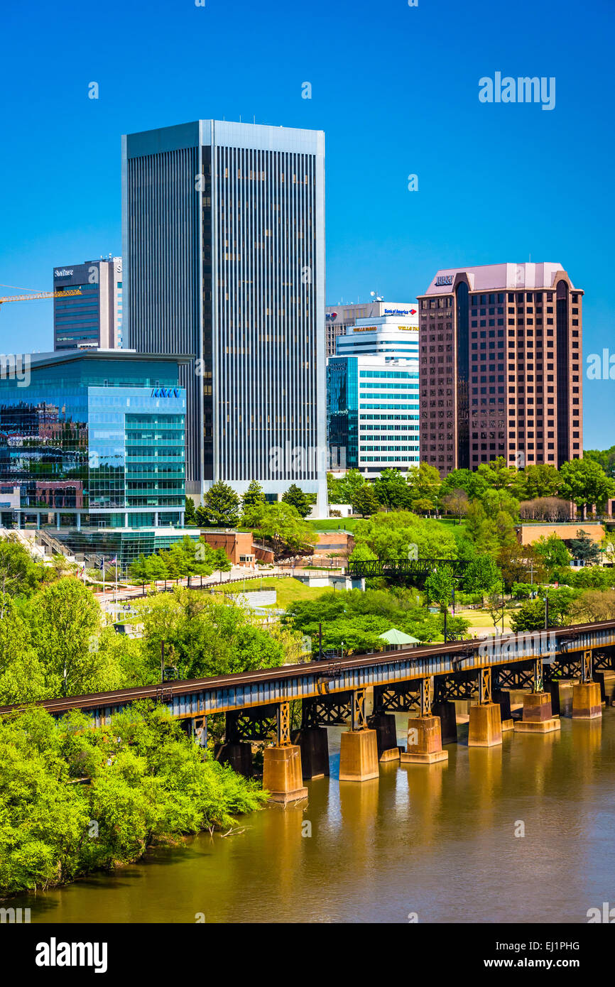 Richmond virginia skyline hi-res stock photography and images - Alamy