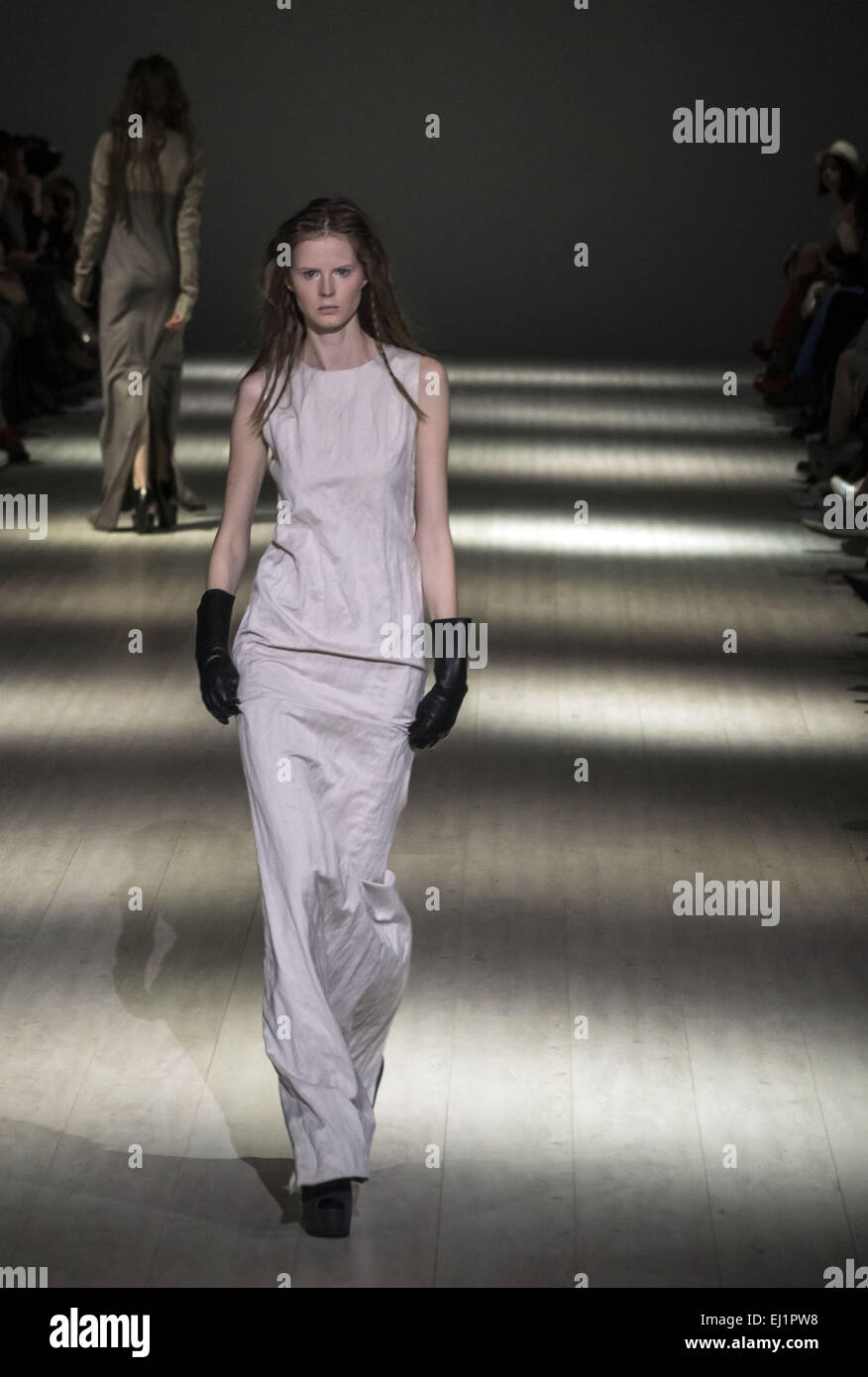 The model shows a new collection of Bevza clothing brand the 36th ...