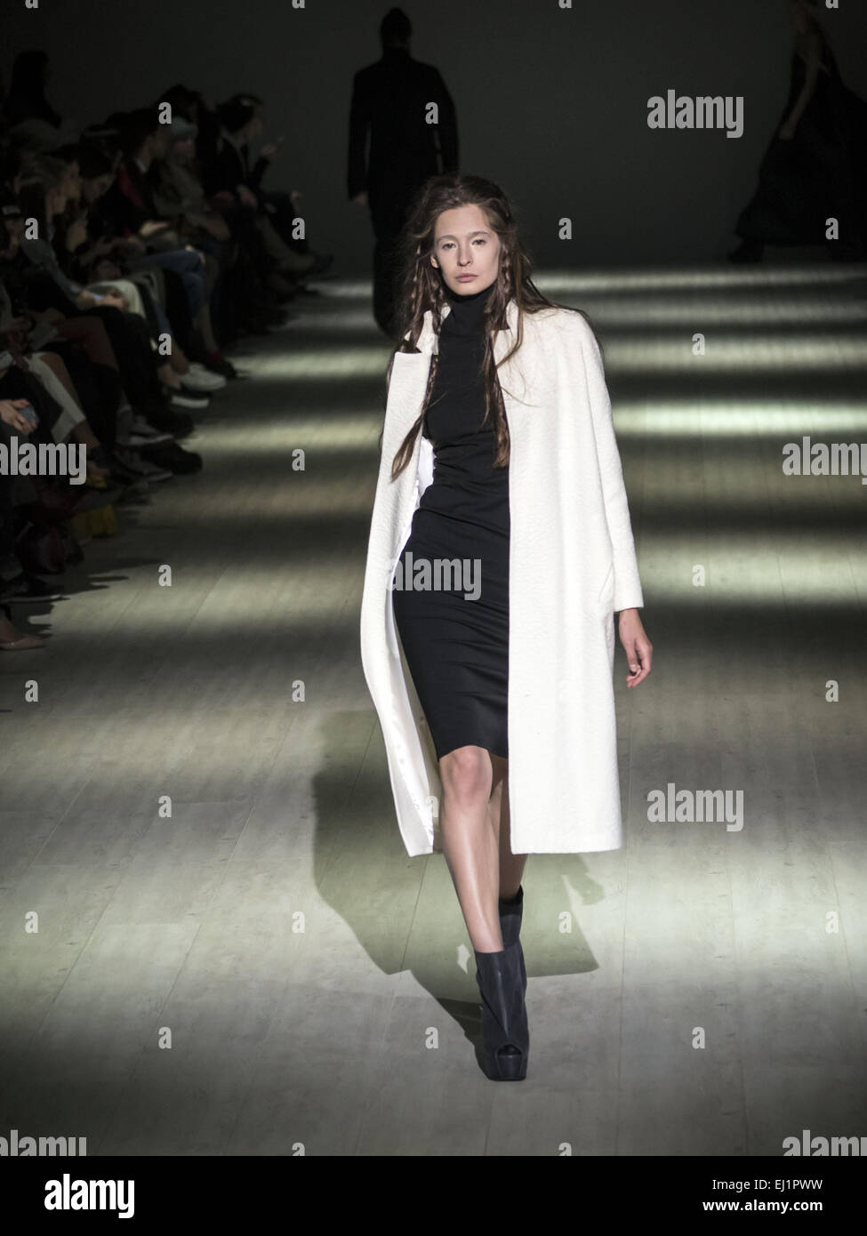 The model shows a new collection of Bevza clothing brand the 36th ...