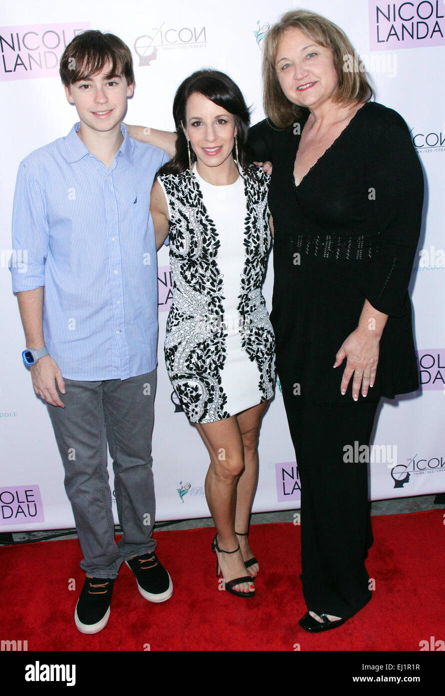 Nicole Landau 'Portals' exhibition opening - Arrivals Featuring: Chad ...