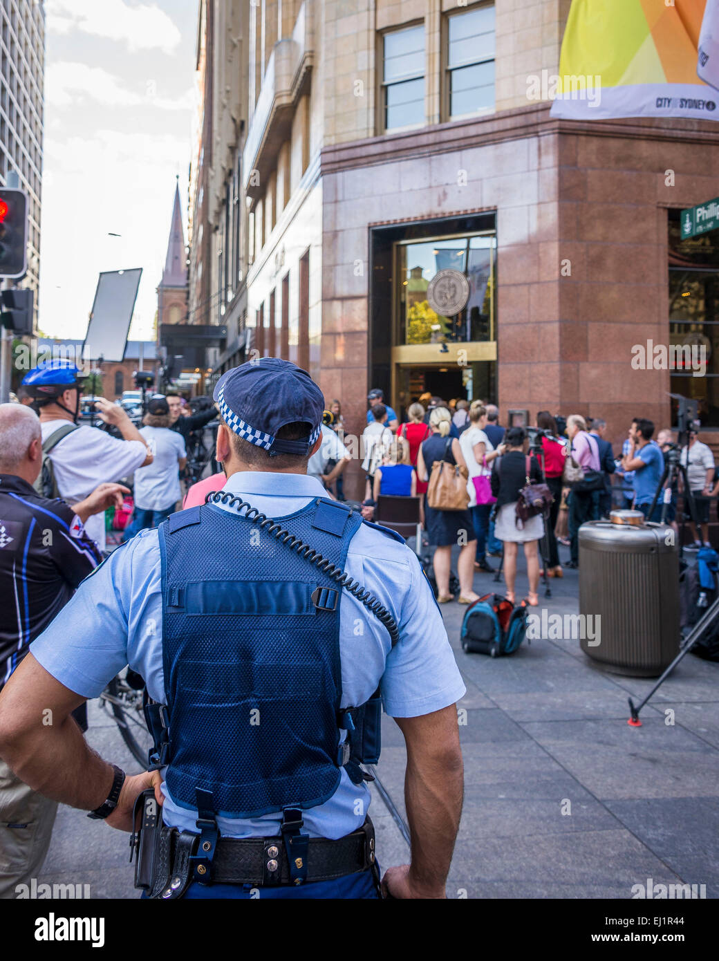Lindt cafe siege hi-res stock photography and images - Alamy