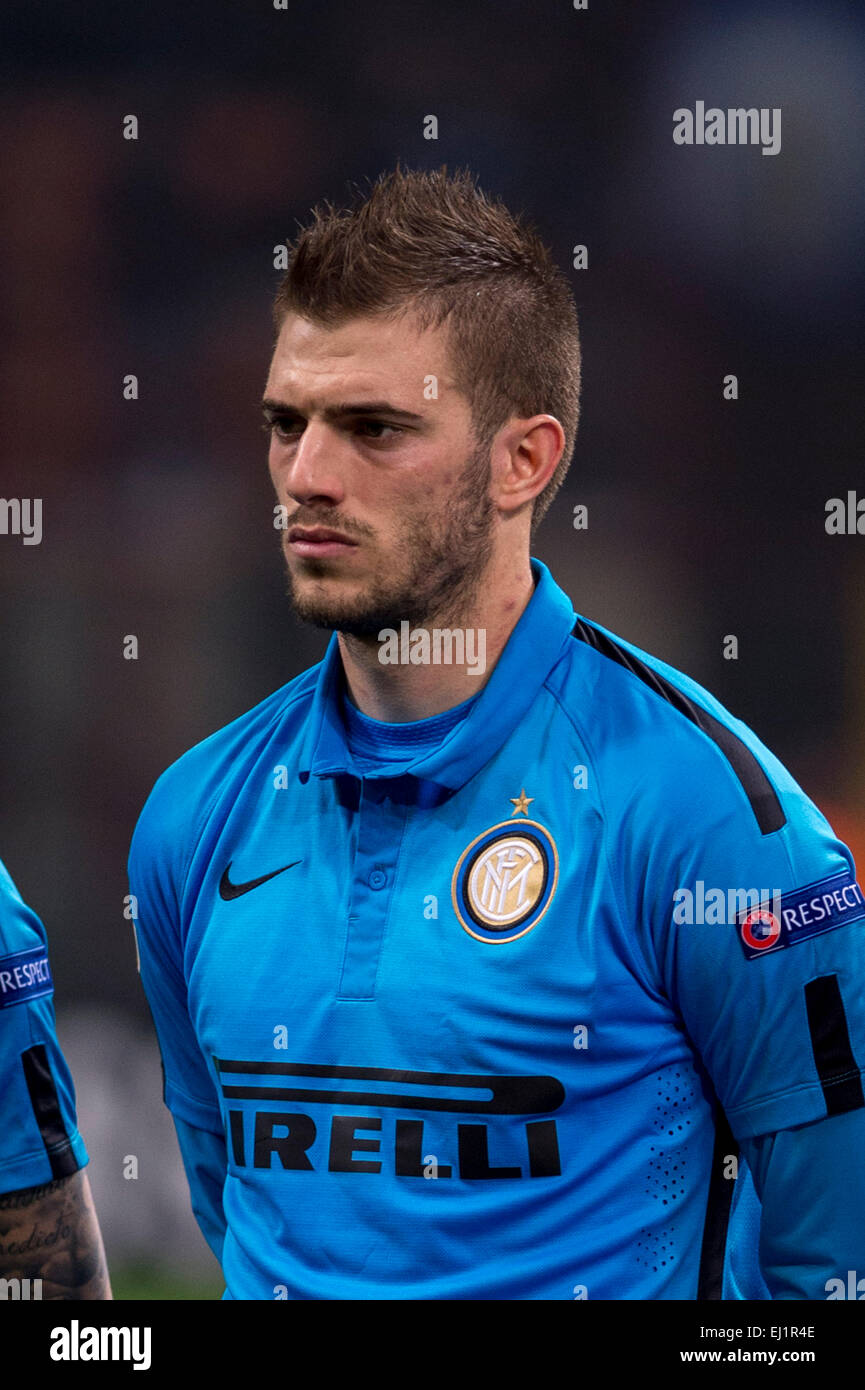 Milan, Italy. 19th Mar, 2015. Davide Santon (Inter) Football/Soccer ...
