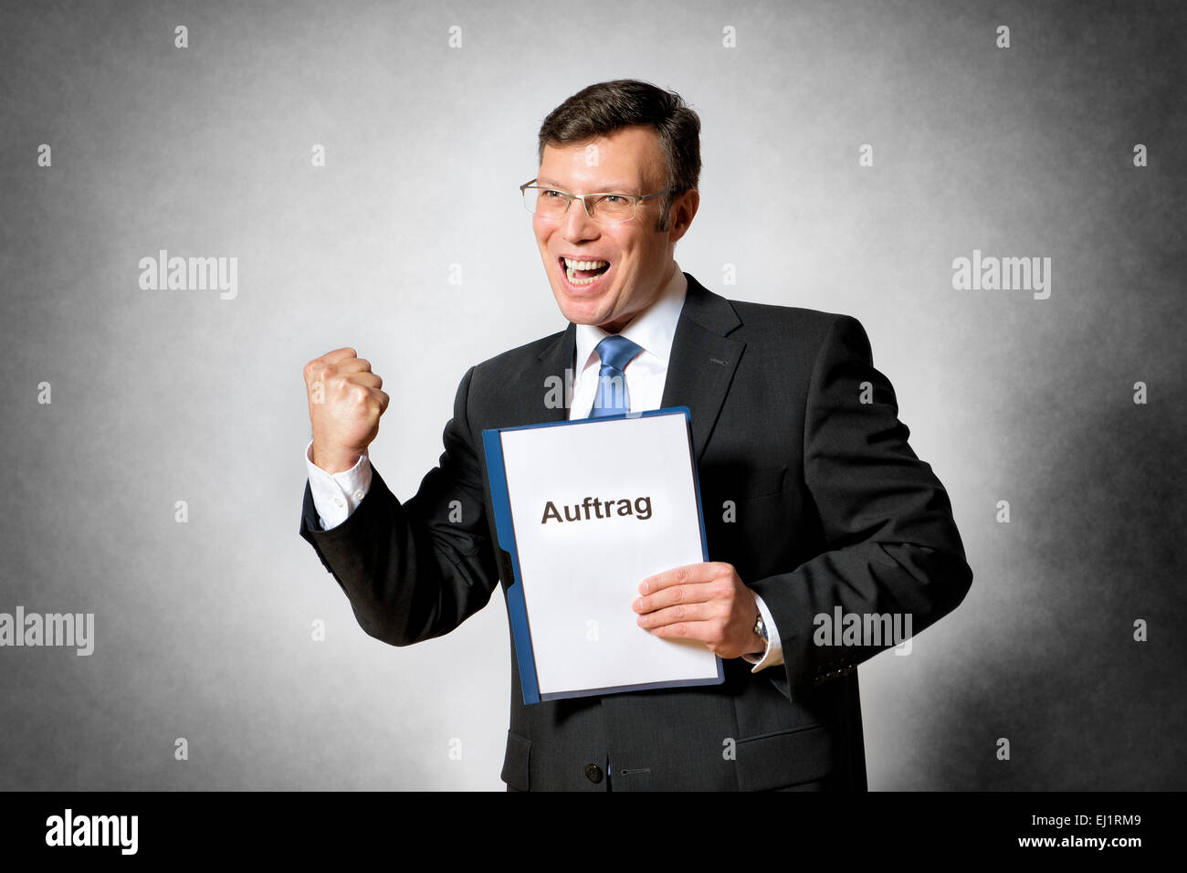 Happy contract hi-res stock photography and images - Alamy