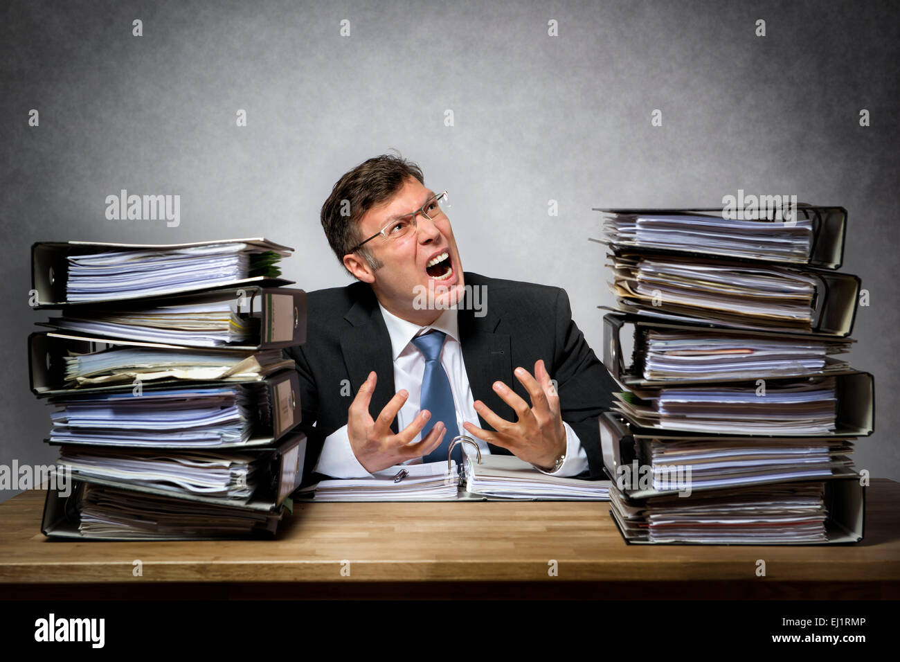 Crying At Desk High Resolution Stock Photography and Images - Alamy