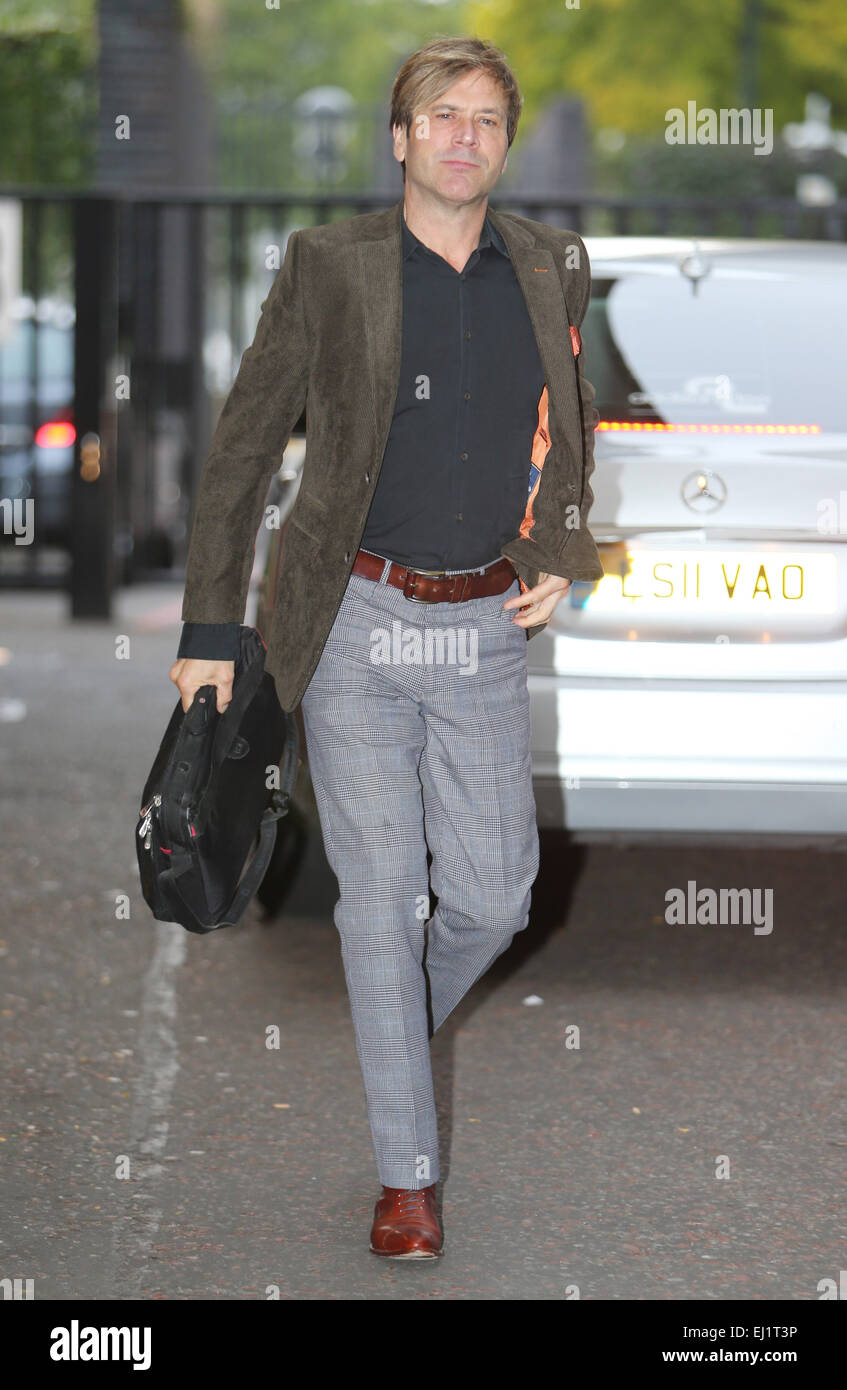 Celebrities at the ITV studios Featuring: Steve Norman Where: London ...