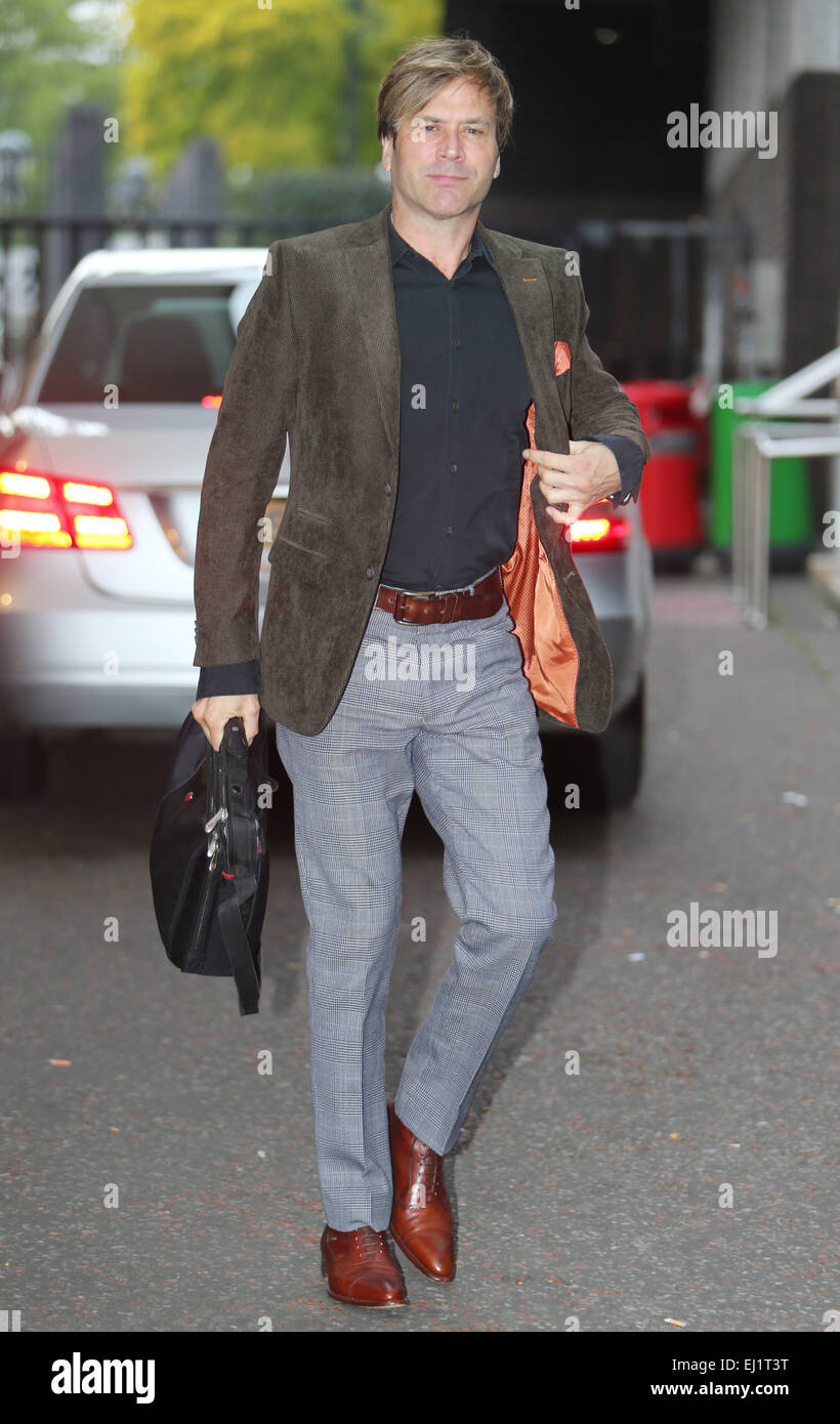 Celebrities at the ITV studios Featuring: Steve Norman Where: London ...