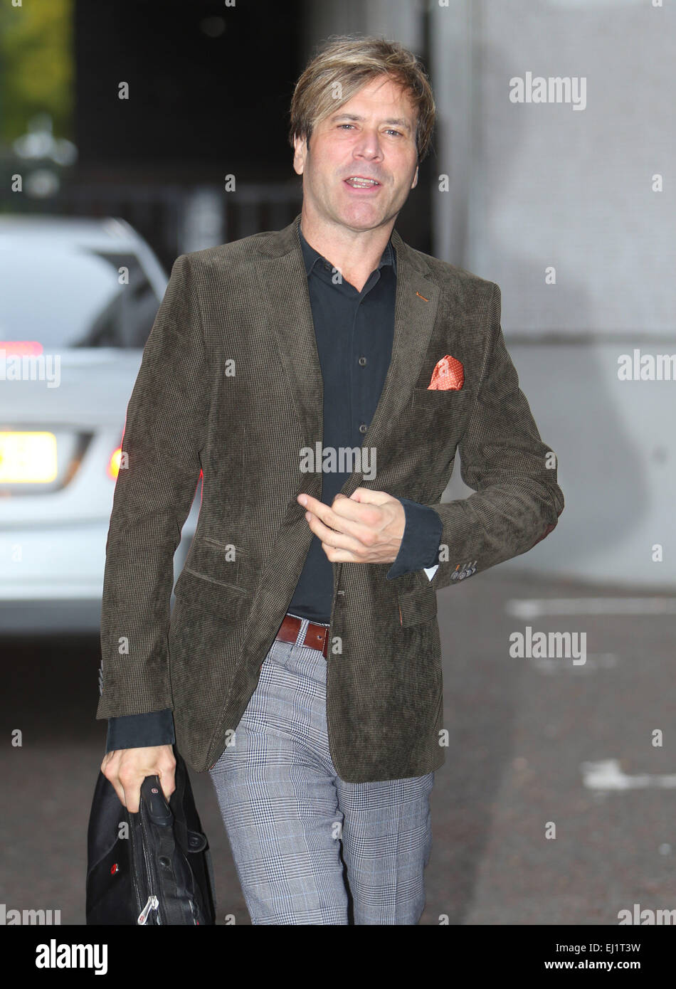 Celebrities at the ITV studios Featuring: Steve Norman Where: London ...